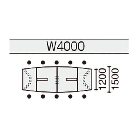 W40-BP4015PH-PMU51【送料無料】 | コクヨ WT-400通販 - Kagg.jp