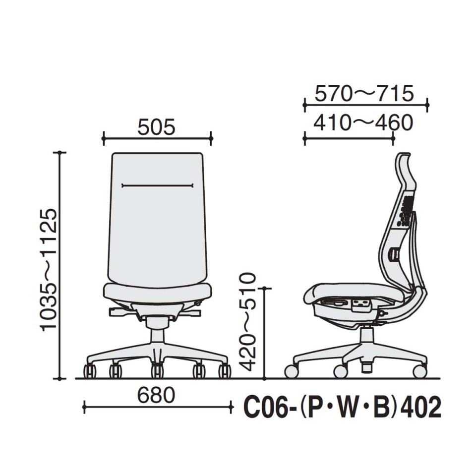 C06-B402CW-BKG4E31【送料無料】 | コクヨ Wizard4通販 - Kagg.jp