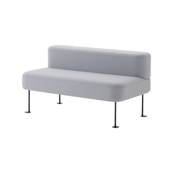 背付きベンチW1200 6-231-9122【送料無料】 | ウチダ pilvio2 sofa series通販 - Kagg.jp