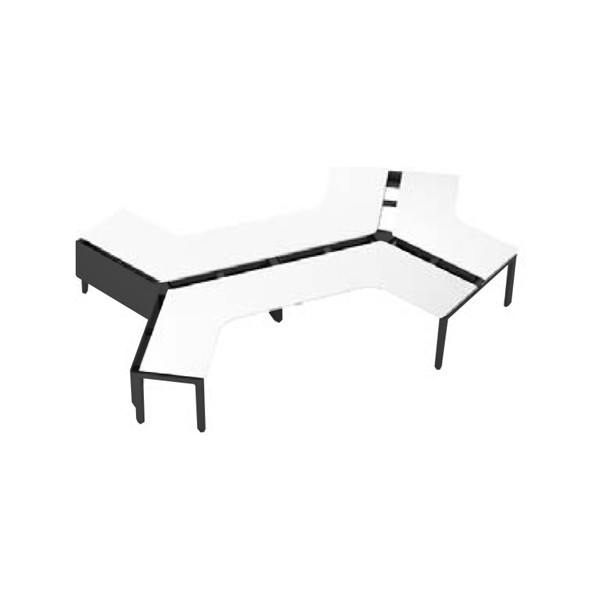 WT12-2-3基本PF2412 5-153-7630【送料無料】 | ウチダ Arcenaデスクシステムワークテーブルタイプ通販 - Kagg.jp