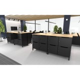 【送料無料】アールエフヤマカワ SOLIDO(ソリード)シリーズ｜オフィスデスク フリーアドレスデスク - Kagg.jp