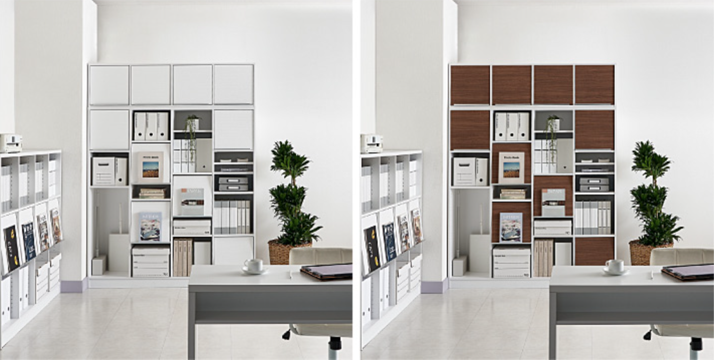 オフィス空間をスッキリ整理！サイズオーダー可能な収納ラックで業務効率アップ - Kagg.jp